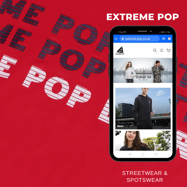 Extreme Pop Fashion | UK Brand for Sportswear & Streetwear | Extreme Pop
