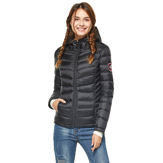 Women's down Jacket pure Goose Down Lightweight